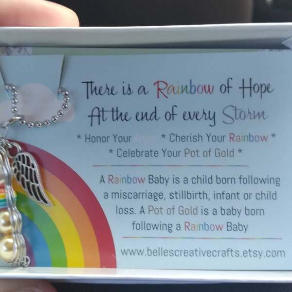 An Angel, A Rainbow and a Pot of Gold Sweet Pea Pod...baby After ...