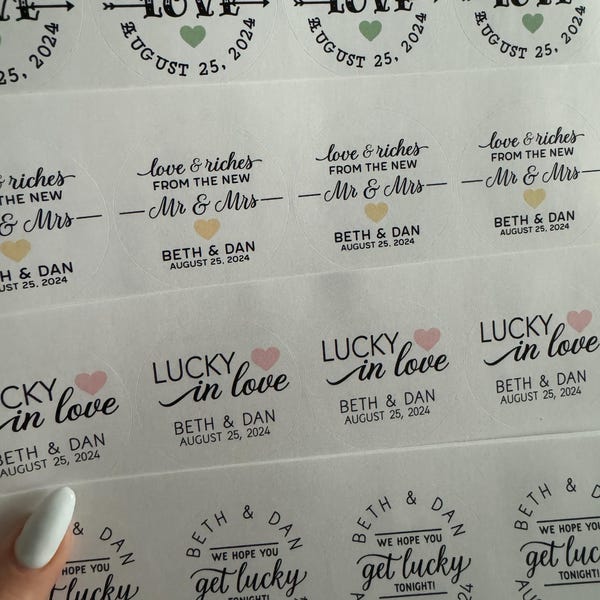 Realtor Open House Labels 20 Personalized Stickers for Giveaways Real ...