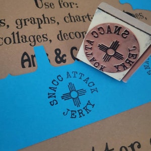 Self Inking Stamp Interlocking Monogram Stamp Desk of Stamp - Etsy