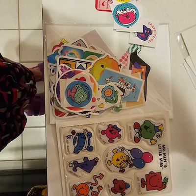 Vintage Mr. Men and Little Miss Puffy Sticker Sheets. 1983. by - Etsy