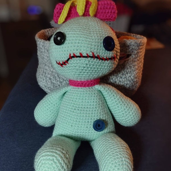 Scrump Pattern, Rag Doll, Lilo Doll, Scrump Crochet Pattern - Etsy