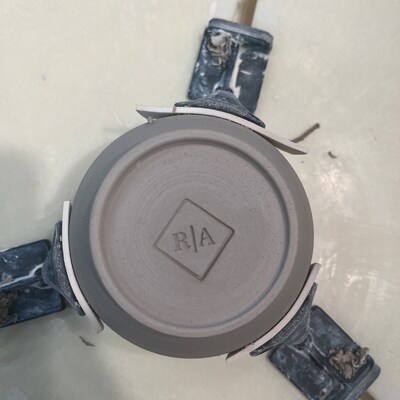 Custom Initial Clay Stamp, Custom Brass Stamp for Clay, Custom Pottery ...