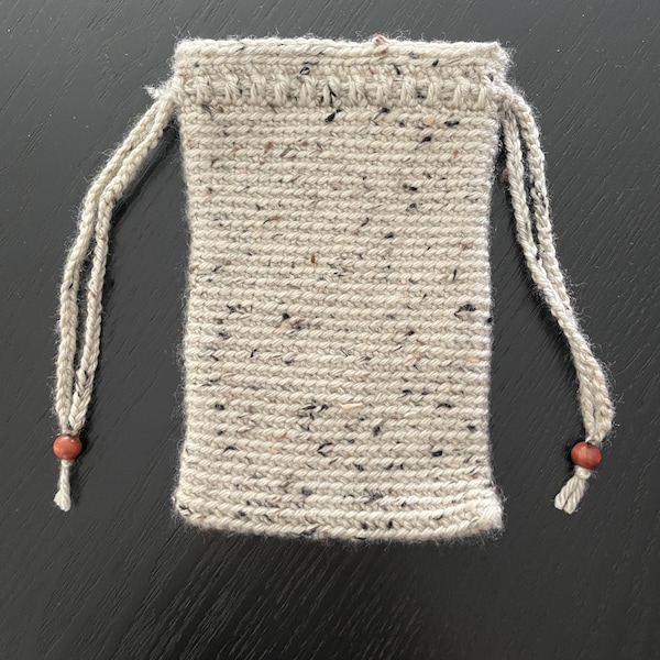 Easy Crochet Drawstring Pouch Pattern PDF – Perfect for Beginners ...