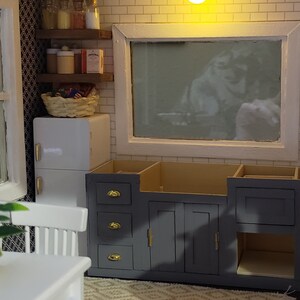 Miniature Handmade L-shaped Shop Counter Kit - Etsy