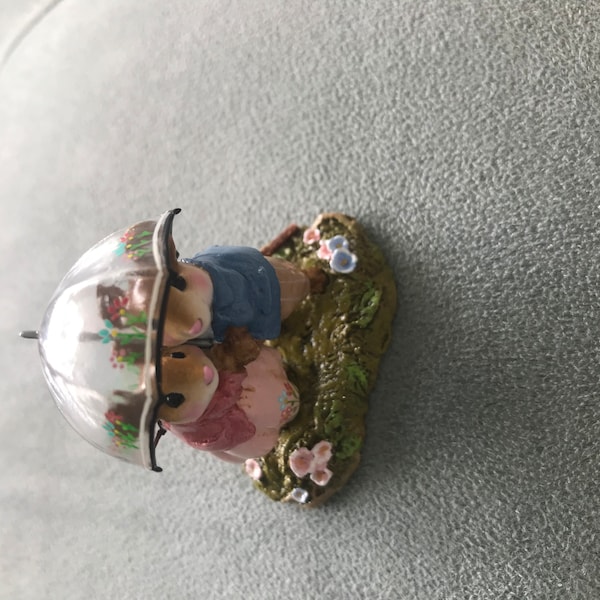 Wee Forest Folk M-593 Pilgrim Potluck, Miniature Thanksgiving Mouse ...