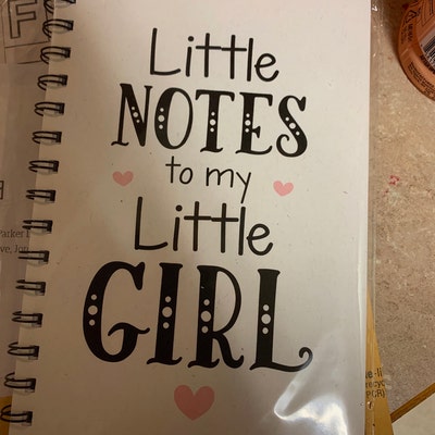Little Notes to My Little Girl, Baby Keepsake Gift, to My Daughter ...