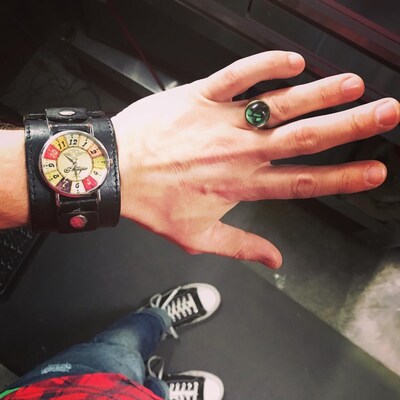 Wrist Watch Vinyl Record, Phonograph Record Watch, Retro Vinyl Record ...