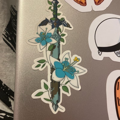 Master Sword Vinyl Waterproof Die Cut Sticker 3.5 Inch Legend of Zelda ...