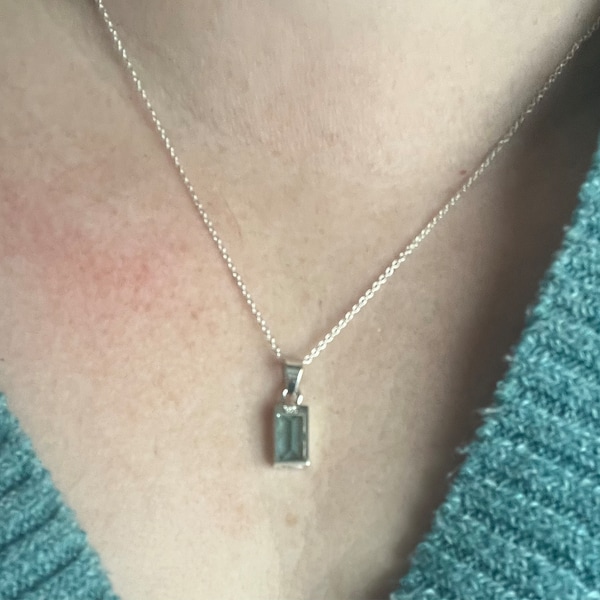 Solid Sterling Silver 925 Flat Plain Pendant Bail Bale With Snap on ...