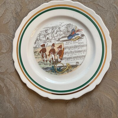 Susan Winget Spring Social Plate - Etsy