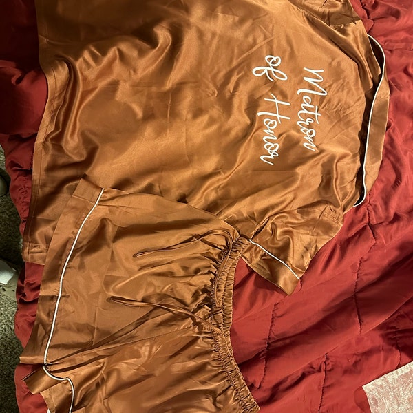 Customized Pajama Set, Bridesmaid Pjs, Bridesmaid Gift, Bridal Shower ...