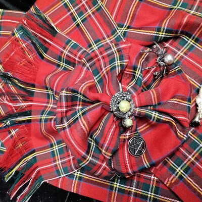 Royal Stewart Plaid Sash, Cabot Tradition Witch, Tartan - Etsy