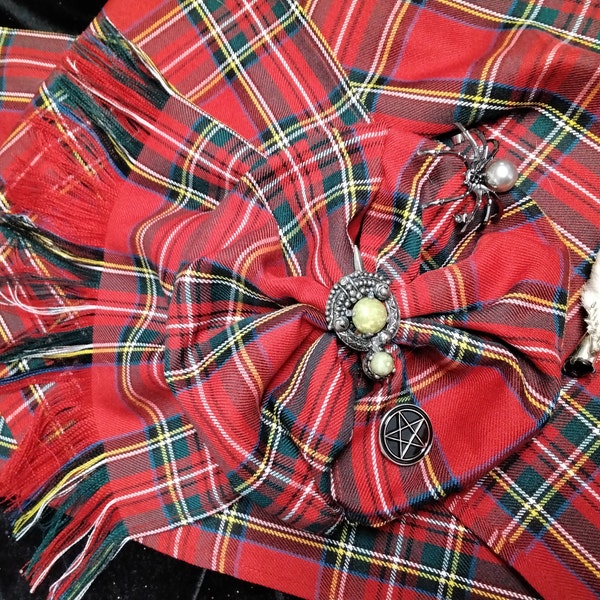 Royal Stewart Plaid Sash, Cabot Tradition Witch, Tartan - Etsy