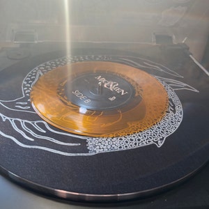 DJ Color Wheel 1 Spiral Vinyl Memorabilia 7 Inch Slip Mat Portablism ...