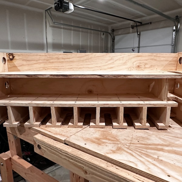 French Cleat Router Storage Shelf, DIY Woodworking Plans Router With ...