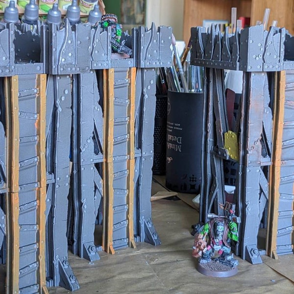Badlands Guard Towers | Tabletop Terrain Set | by Forbidden Prints ...