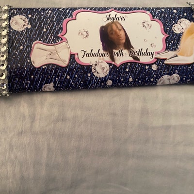 Denim & Diamonds Water Bottle Labels Denim Birthday Denim and Diamond ...