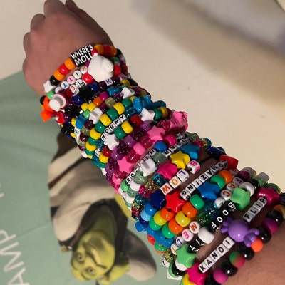 Mlp Kandi Necklace. Multiple Styles. Rave EDM EDC Rainbow PLUR Festival ...