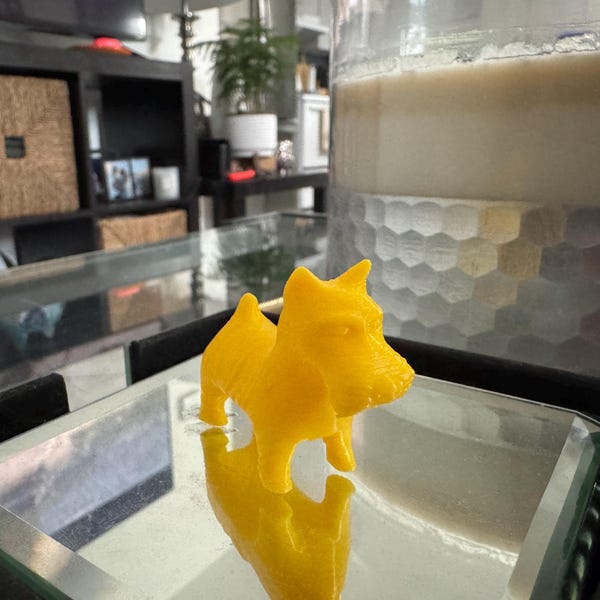 Big Thimble Decor – 3D Printed Monopoly Style Token, 2, 5, 8 Inches, 15 ...