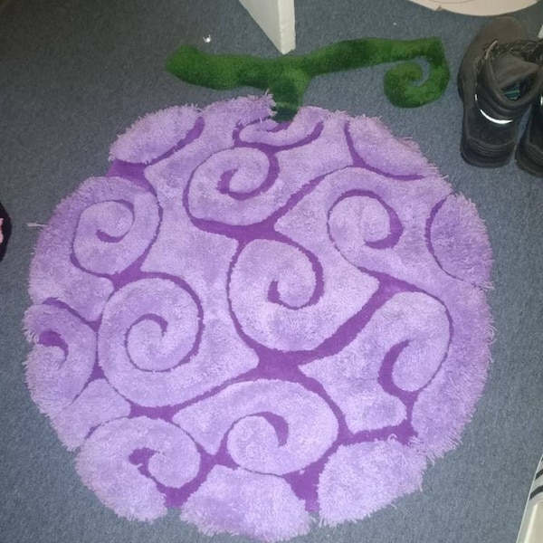 3d Devil Fruit Gomu Gomu Tufted Custom Rug - Etsy