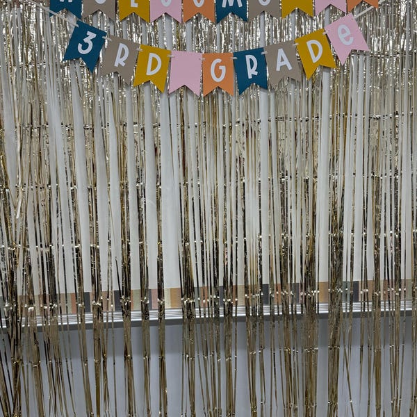 Welcome Classroom Banner / Back to School Banner / Boho Classroom Decor ...