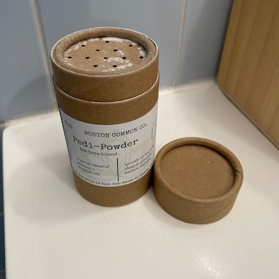 All Natural Pedi Powder With Essential Oil / Natural Foot - Etsy