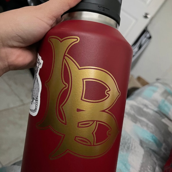 LBC Long Beach California University City State LB Logo V#2 Decal ...