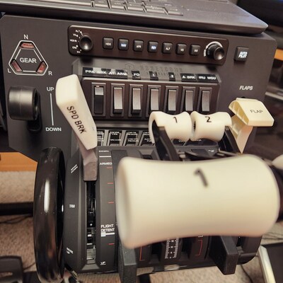 Boeing 747 Throttle Quadrant Addons for the Honeycomb Bravo - Etsy