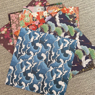 Assorted Origami Paper Pack, Japanese Patterns, Buy Bulk, Craft Art ...
