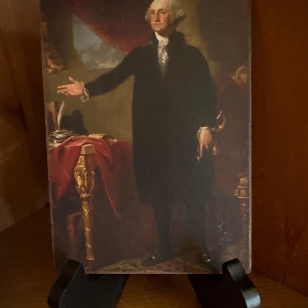 Handmade George Washington Desk Antique Reproduction Colonial Primitive ...