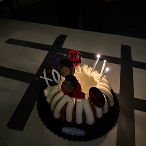 Stardew Valley Star Drop Stardew Valley Game Gamer Cake Topper Junimo ...