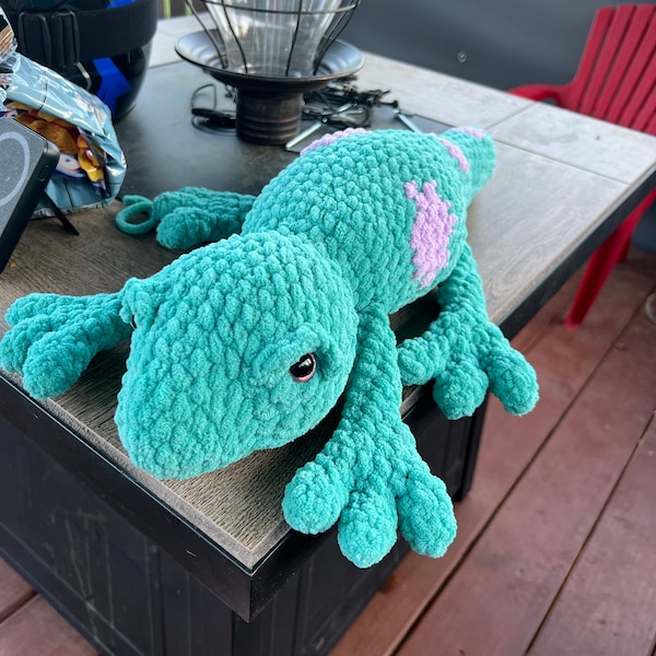 No Sew - Liam the Lizard Crochet Pattern - Lizard - Salamander (PDF) - Etsy