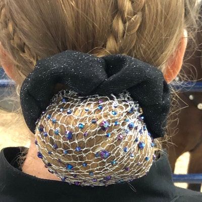 Sassy Band PEARLS, Buns Band, Bun Wrap, Bun Holder, Horse Show Hair Bun ...