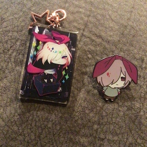 I'm the Grim Reaper WEBTOON 2.5inch 3D Keychains W/ Star - Etsy