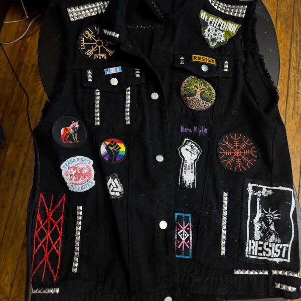 Trans Pride Pride Sticker + Iron on Patch Set, Progress Pride Fist ...