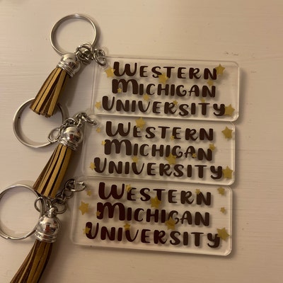 COLLEGE KEYCHAIN All Schools Available - Etsy