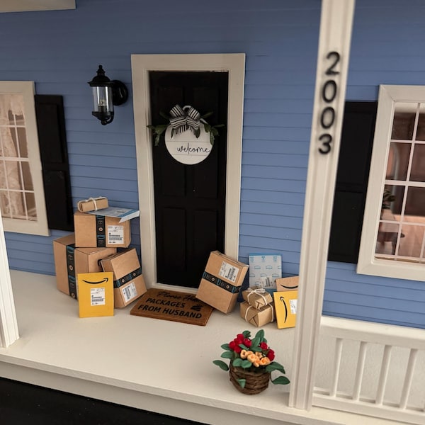 Dollhouse Miniature Address Numbers, Miniature Numbers, Dollhouse ...