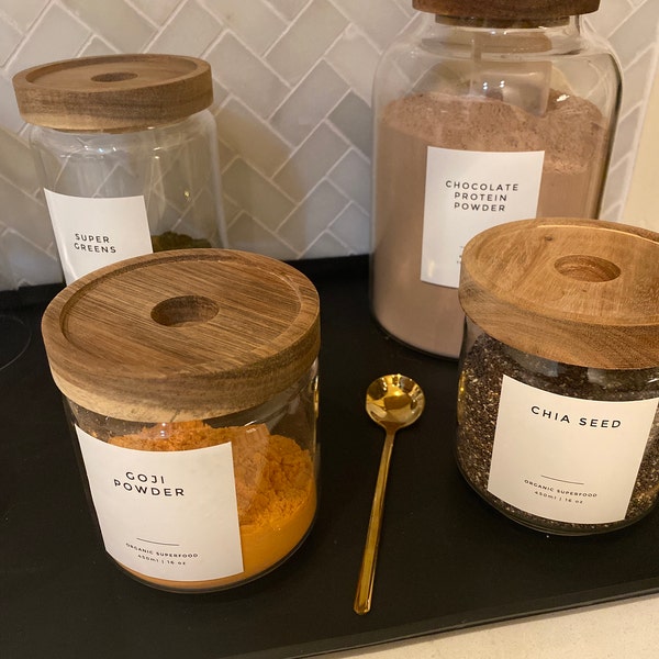 Clean+home Cleaning and Laundry Labels • Water and Oil Resistant ...