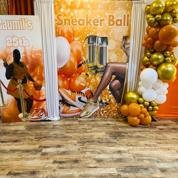 Sneaker Ball Legs Royal Blue Silver Black Suit Tux Gown Fashion Party ...