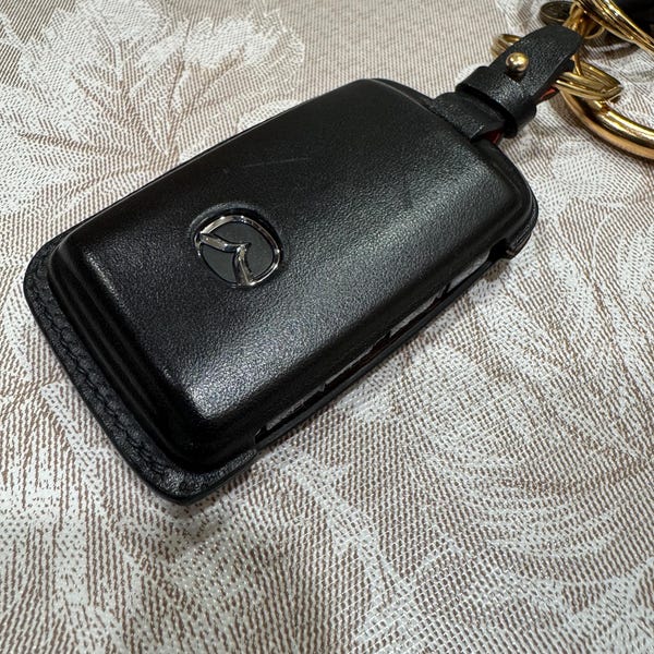 Mini Cooper Key Case Handcrated Leather Key Fob Cover for Mini Cooper ...