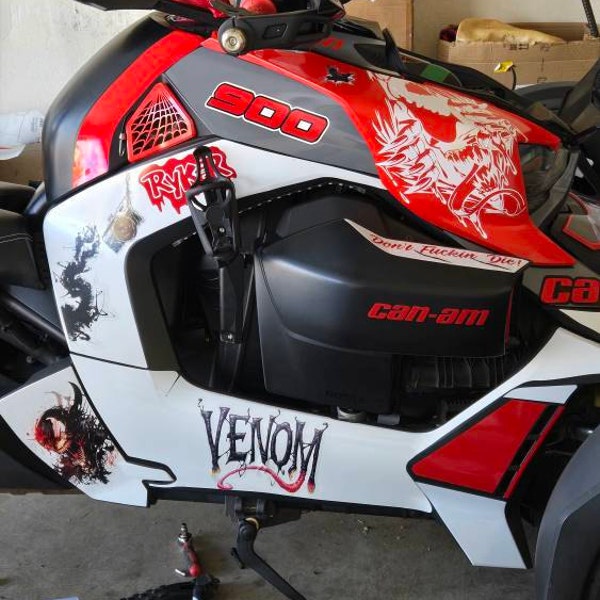 Full Wrap Kit Customizable Can-am Ryker - Etsy