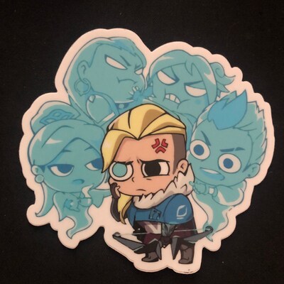 Backseat Gaming Sova Valorant Spray Waterproof Sticker, New ACT 3 - Etsy