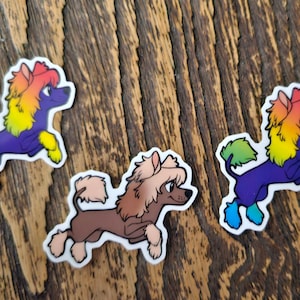 Mudi Sticker Chibi Puppy Dog Vinyl Hand Drawn - Etsy