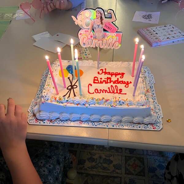 Personalized BBQ Grill Theme Cake Topper, Bbq Birthday, Bbq Party Decor ...