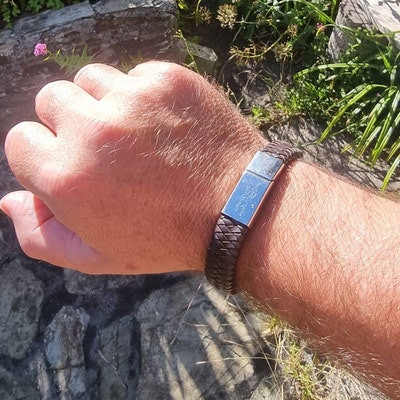 Personalised Sterling Silver Morse Code Beaded Bracelet - Etsy