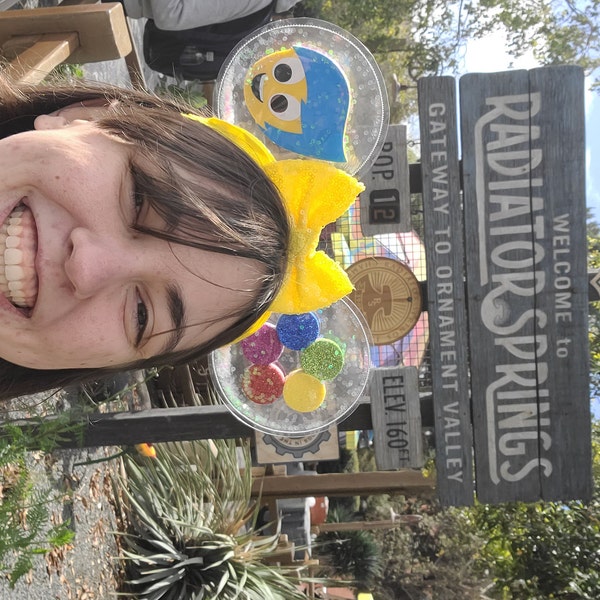 Core Memory Disney Ears - Inside Out Minnie Ears - Clearly Magic Clear ...