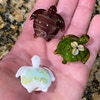 Glass Turtle - Lampwork - Focal Bead - Flamework Artglass - Sculpture ...