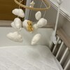 TEDDY’S DREAM Cot Mobile, Boucle Cot Mobile, Cloud Mobile, Neutral ...