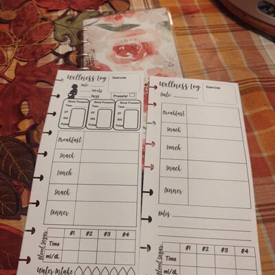 Micro Happy Notes Dividers, Mini Happy Planner Booklet, 4 Discs ...