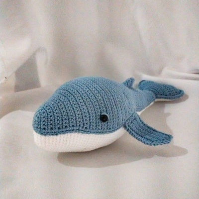 Whale Crochet Pattern, Blue Whale Amigurumi Pattern, Realistic Crochet ...
